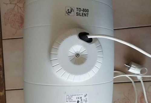 Канальный вентилятор TD 800/200 Silent 3V
