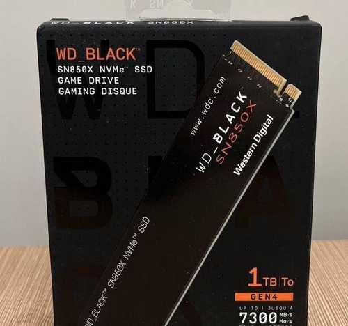 Western Digital WD Black SN850X NVMe 1 тб