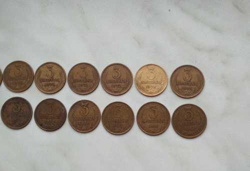 Монеты СССР 60-90 хх годов