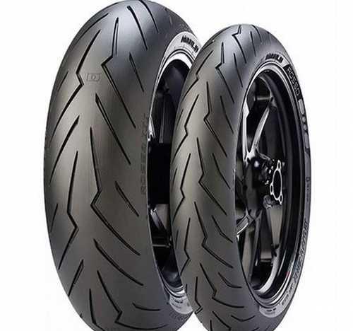 Pirelli Diablo Rosso III : 120/70R17 58W (Передняя) (спорт)