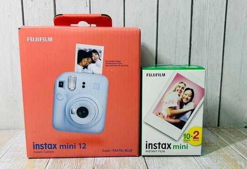 Instax Mini 12+Картридж на 20 снимков