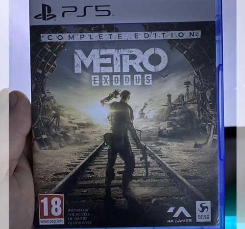 Metro exodus ps5 диск