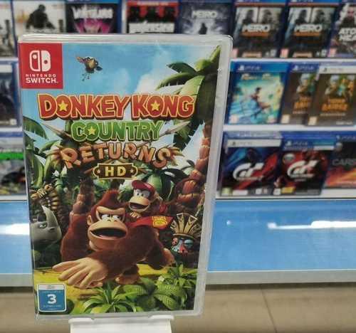 Donkey Kong Country Returns HD Nintendo Switch