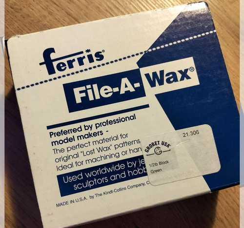 Модельный воск Ferris File-A-Wax