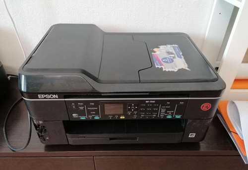 Мфу epson wf 7510 а3