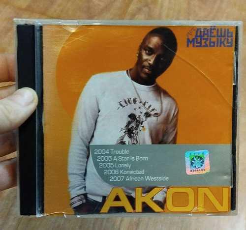 Музыкальный диск (CD и MP3) Akon