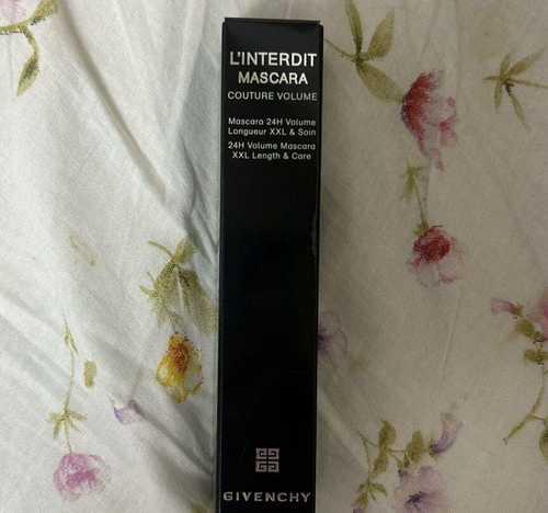 Givenchy l’interdit mascara тушь