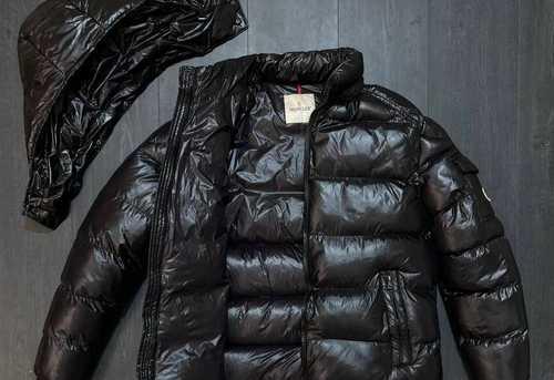 Мужская зимняя куртка пуховик Moncler Black