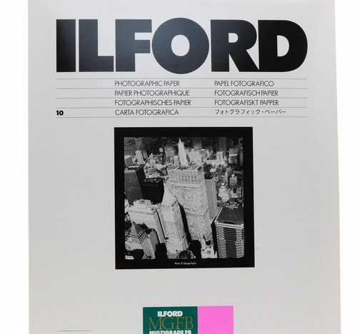 Фотобумага Ilford mgfb Classic 1K 30,5x40,6/10 листов глянцевая