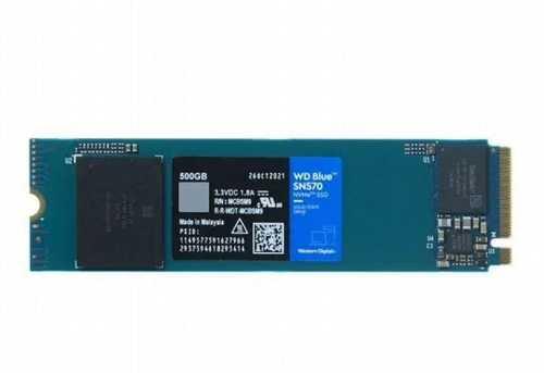 500 гб SSD M.2 накопитель WD Blue SN570 (WDS500G3B
