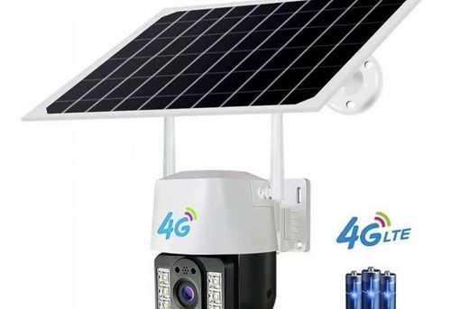 Камера видеонаблюдния 4G с солнечной батареей