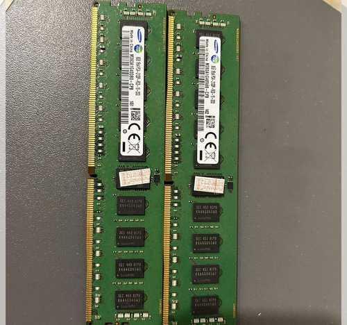 Оперативная память ddr4 16gb samsung