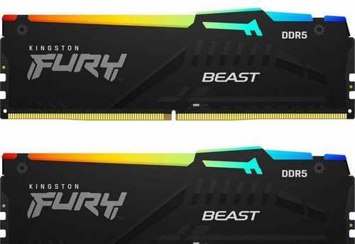 Озу Kingston Fury Beast Black RGB expo 528876