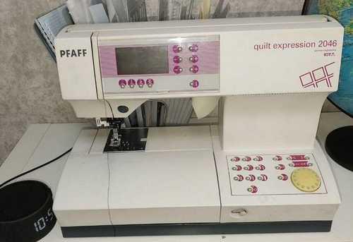 Швейная машина Pfaff quilt expression 2046