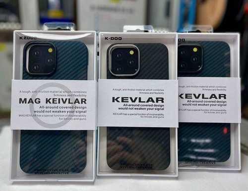 K-DOO Kevlar на iPhone 13 Pro Max + Remax Gl-27