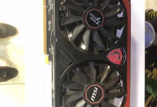 Видеокарта AMD radeon R9 270X gaming 4G