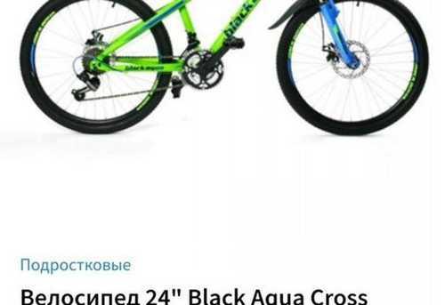Велосипед подростковый Black Aqua Cross 2481D
