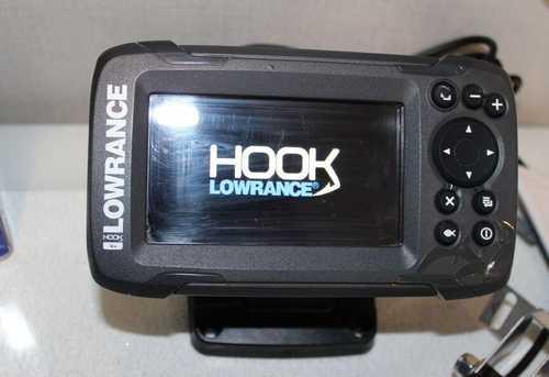 Эхолот Lowrance hook2-4x с датчиком Bullet