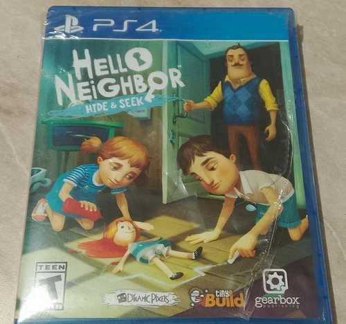 Диск Hello Neighbor hide and seek для PS4/5