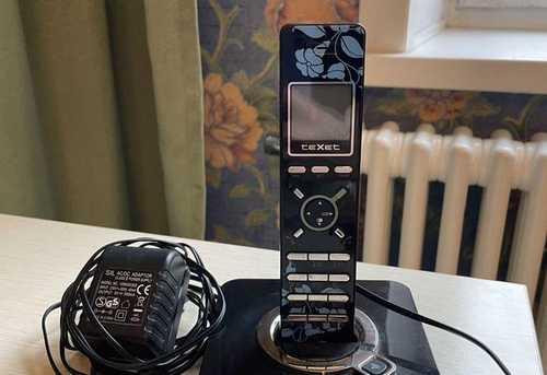 Радиотелефон Texet TX-D7600, черный