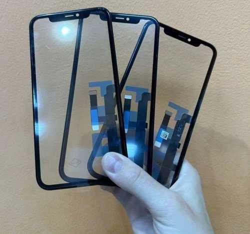 Стекло (тачскрин) для iPhone 11   замена