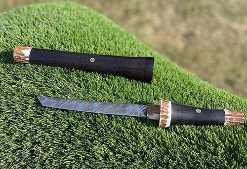 Самурайский нож танто ручной работы