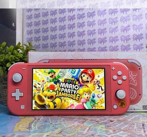 Прошитая Nintendo Switch Lite 160Gb   Топ Игры