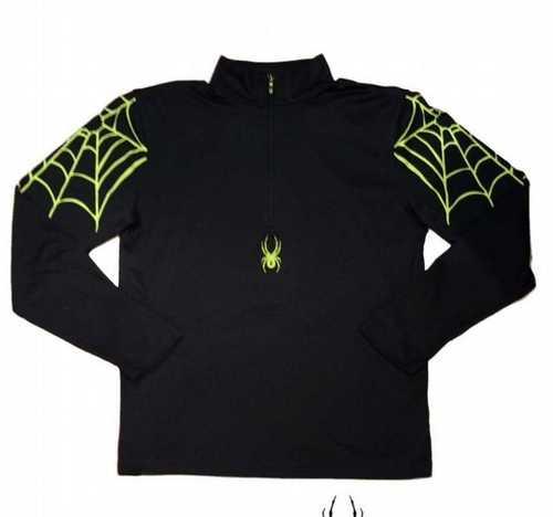 Термо-флис Spyder webstrong ZIP T-neck Green, ориг