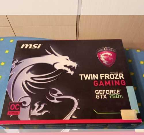 Видеокарта MSI GeForce GTX 750Ti 2 GB