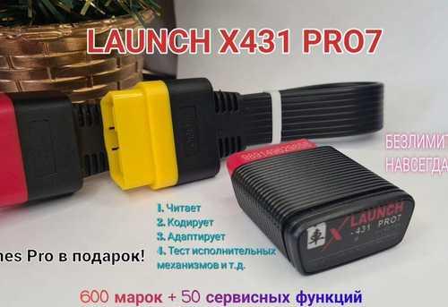 Автосканер launch x431 pro7 max soft