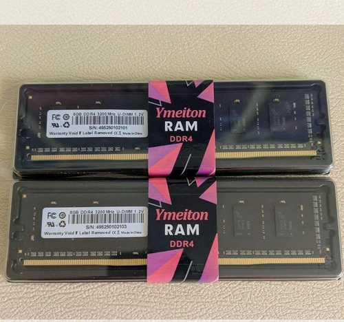 Оперативная память ddr4 16gb 3200 2x8