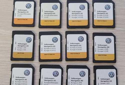 Карты навигации для магнитолы VW Discover Media