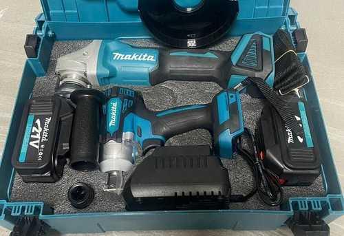 Набор ушм+гайковерт 2в1 Makita 21v