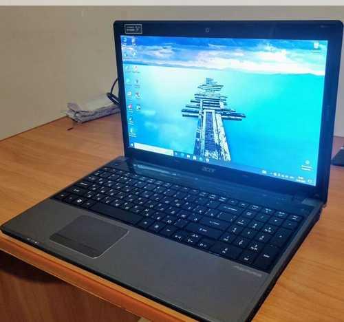 Игровой ноутбук acer 5745DG озу6/ssd120/hdd500 i3