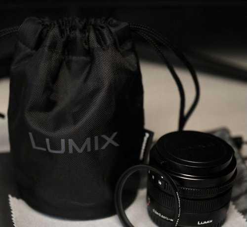 Объектив Panasonic Summilux 15mm f/1.7