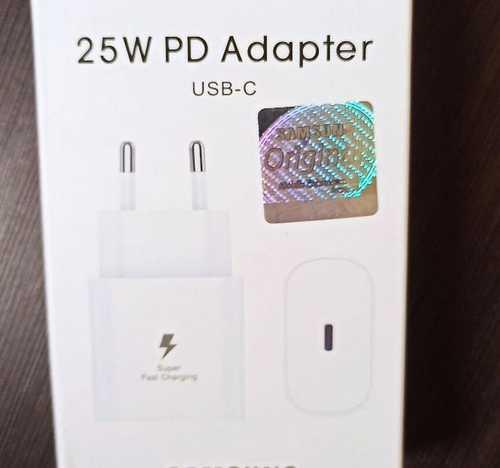 Зарядное устройство, адаптер на 25 w Samsung
