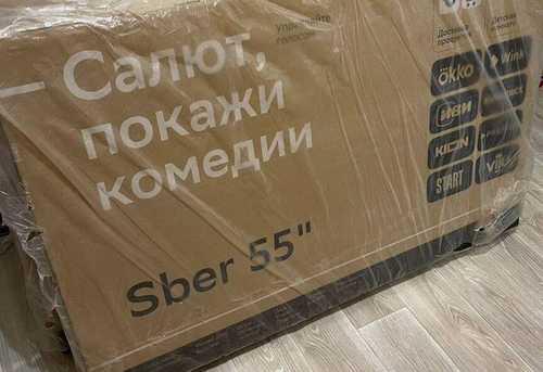 Телевизор sber 55"(139 см), UHD 4K