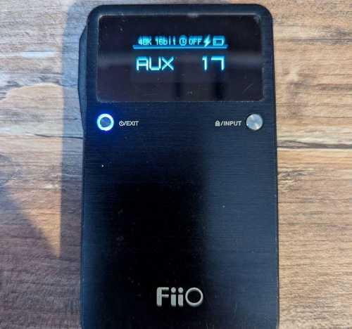 Портативный усилитель для наушников fiio e17k alpe