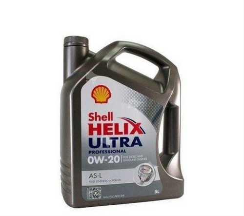Масло моторное Shell Helix Ultra 0W20 SN/C5 5л