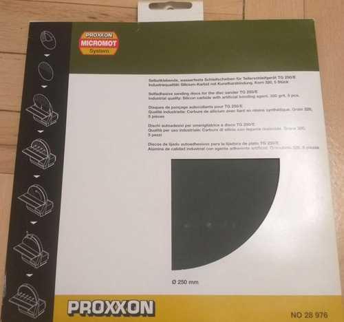 Proxxon Шлифовальные круги для TSG 250/Е, 3 типа