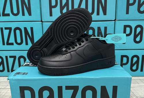 Nike Air Force 1 black Оригинал