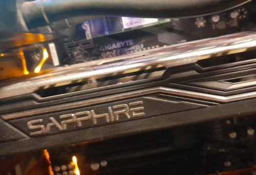 Видеокарта rx580 8gb sapphire nitro