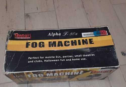 Дым машина Alpha J-80z FOG machine генератор туман