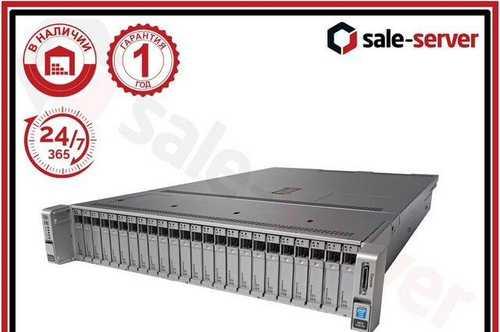 Cервер cisco C240 M4 24SFF 2x E5-2680 v3 256GB