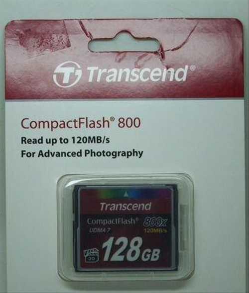 Transcend CF 128Gb 800x Ultra Speed ts128gcf800