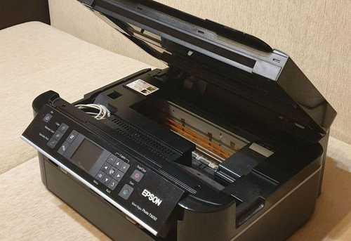 Цветной струйный мфу принтер сканер epson