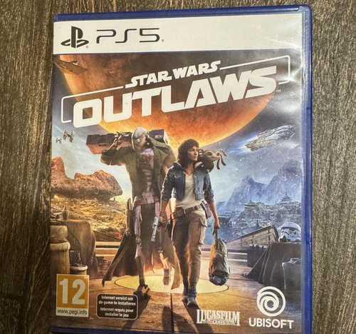 Star Wars outlaws ps5 диск