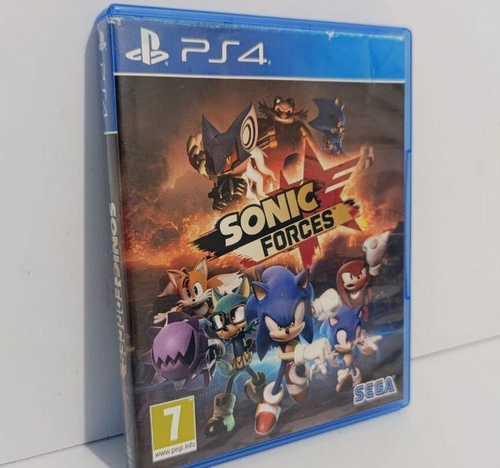 Sonic Forces диск для PS4