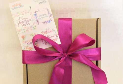 Подарочная коробка крафт для упаковки подарка