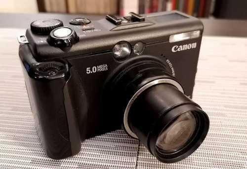 Компактный фотоаппарат Canon Power Shot G5
